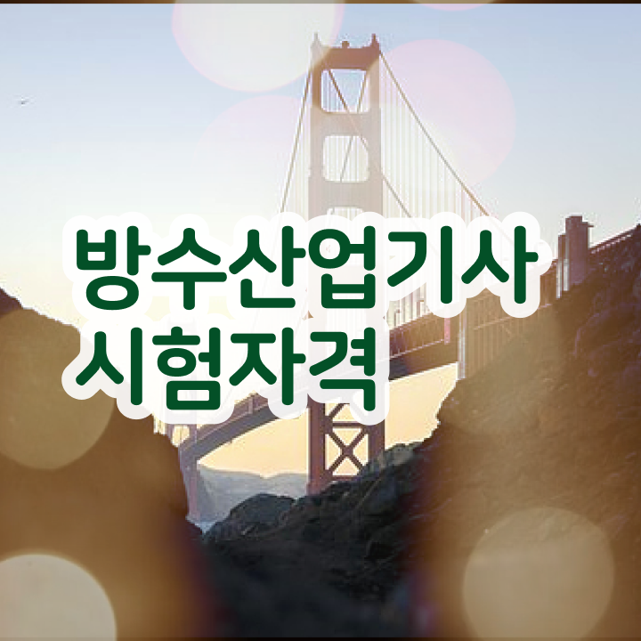 방수산업기사 시험응시조건 온라인 과정으로 간단하게 성공한 비법 네이버 블로그