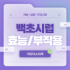 어린이소화제 백초시럽 플러스 효능 및 부작용 【설사 장염 성인 용량 아기 구토 배아플때 가격 편의점