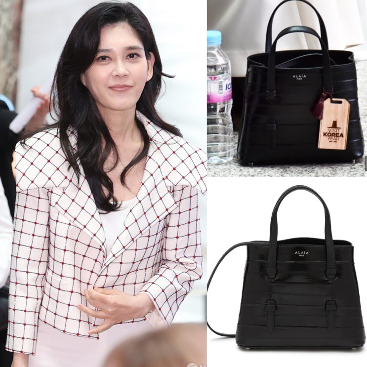 이부진 가방 알라이아 토트백 인천공항 등장에 벌써 완판각 네이버 블로그