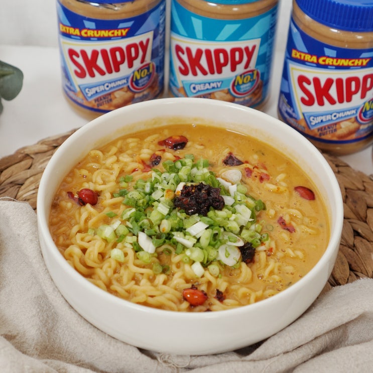 땅콩잼 땅콩버터 추천 SKIPPY®Brand 스키피® 땅콩버터 요리 탄탄면 만들기 : 네이버 블로그