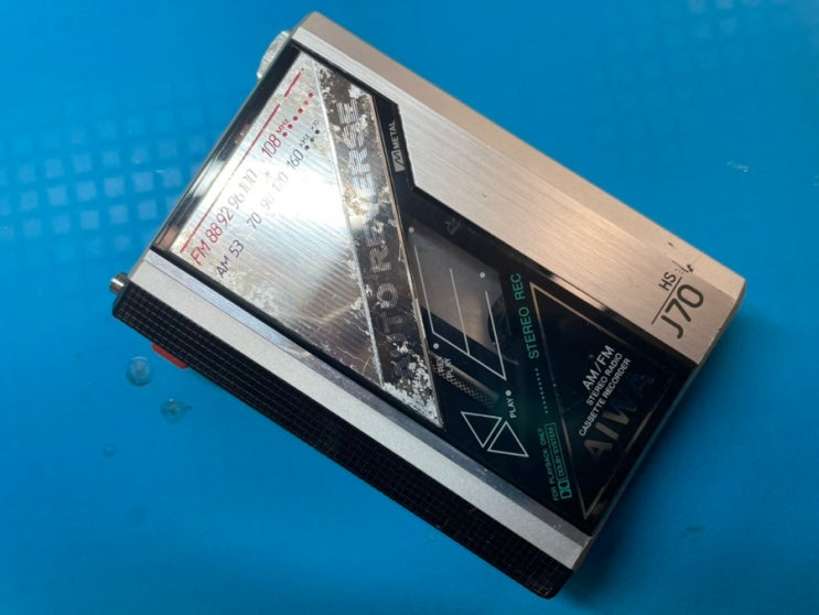 AIWA HS-J7 / 07(HS-J70) 카세트 워크맨 수리 : 네이버 블로그