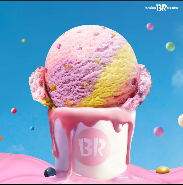 베스킨라빈스 5월 이달의 맛 신메뉴는 이상한 나라의 슈팅스타! : 네이버 블로그