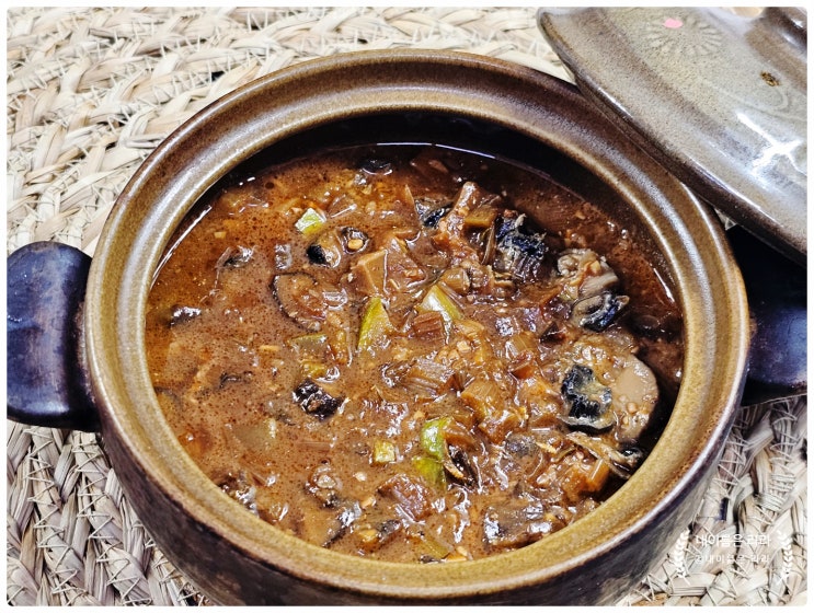 백종원 강된장찌개 만들기 우렁강된장 만드는법 멸치강된장 레시피우렁이 손질 네이버 블로그
