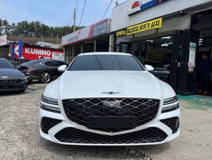 [거제 신차] 제네시스 G80 스포츠, 역시 열차단 성능은 버텍스MK 반반사 썬팅 ! : 네이버 블로그