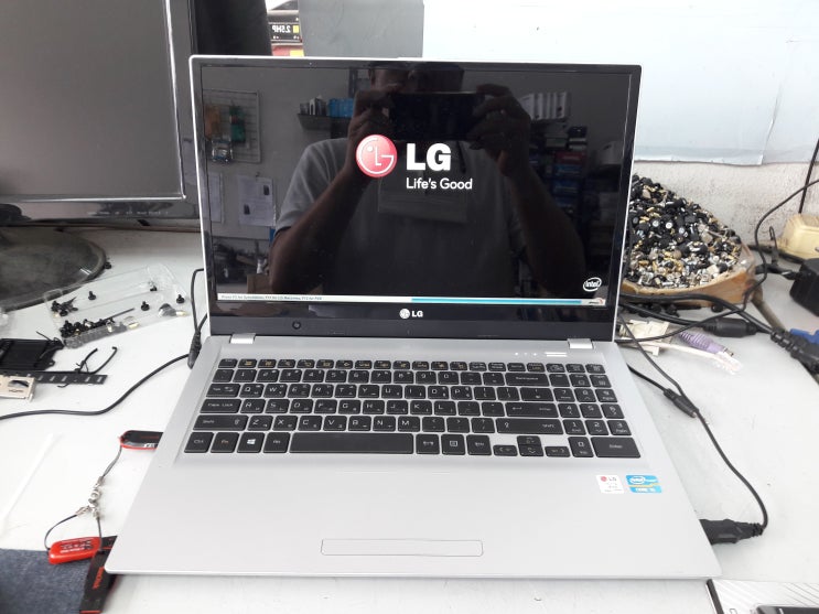 구래동 노트북 수리. lg 15u56 노트북 속도 업그레이드 : 네이버 블로그