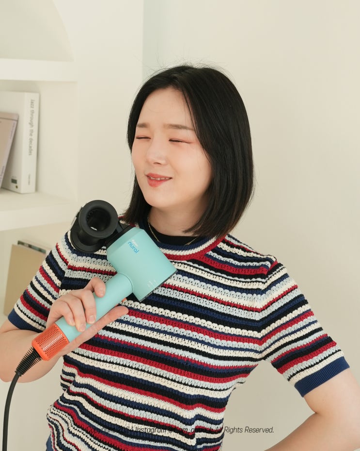 다이슨 슈퍼소닉 뉴럴 헤어드라이어 중단발헤어스타일 두피보호 드라이기 네이버 블로그