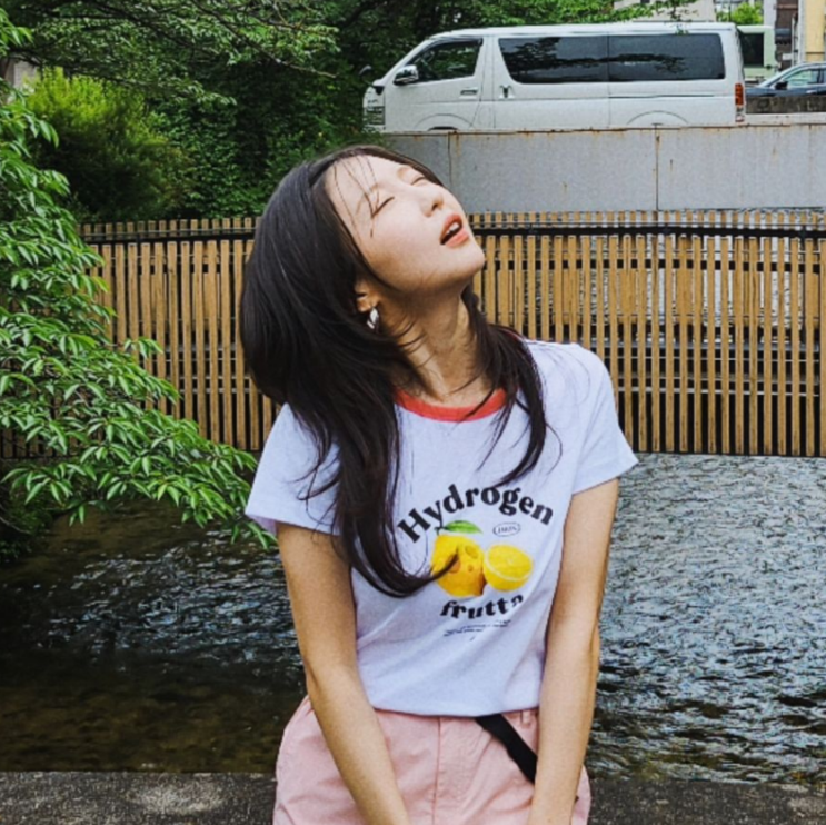 여자여름등산복 아웃도어 브랜드 하이드로겐 크롭 반팔티 나일론 원단 스커트 일본패션 스타일 네이버 블로그