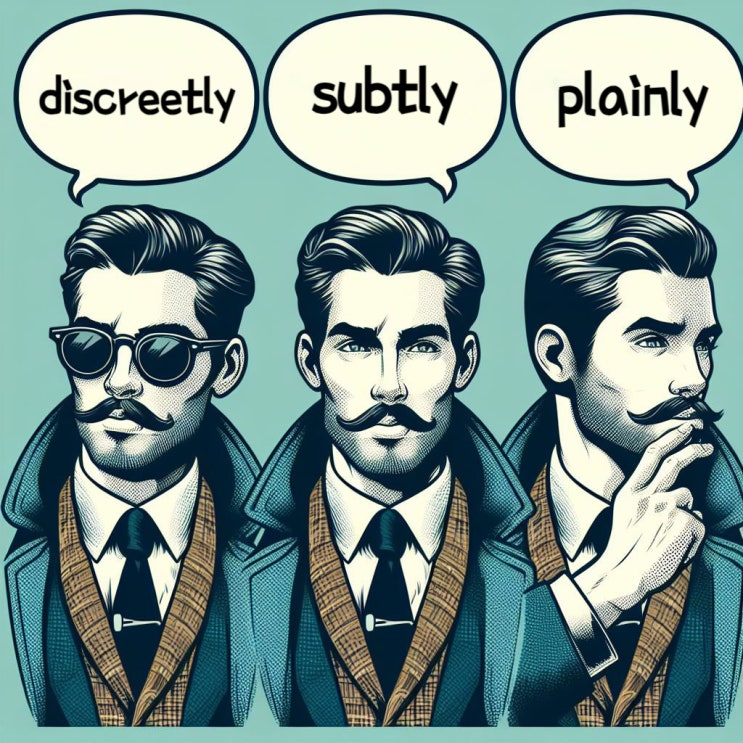 영어부사모음 discreetly, subtly, plainly 뜻 예문으로 알아보기 : 네이버 블로그
