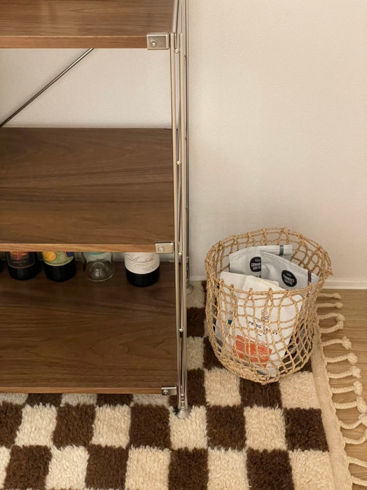 MUJI 무인양품, SUS 선반 호두나무 와이드 S - 시스템 선반으로 홈카페존 완성 : 네이버 블로그