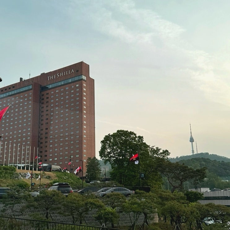 서울 신라호텔 호캉스 남산뷰 후기 룸서비스 더 파크뷰 할인 편의점 위치 등 네이버 블로그