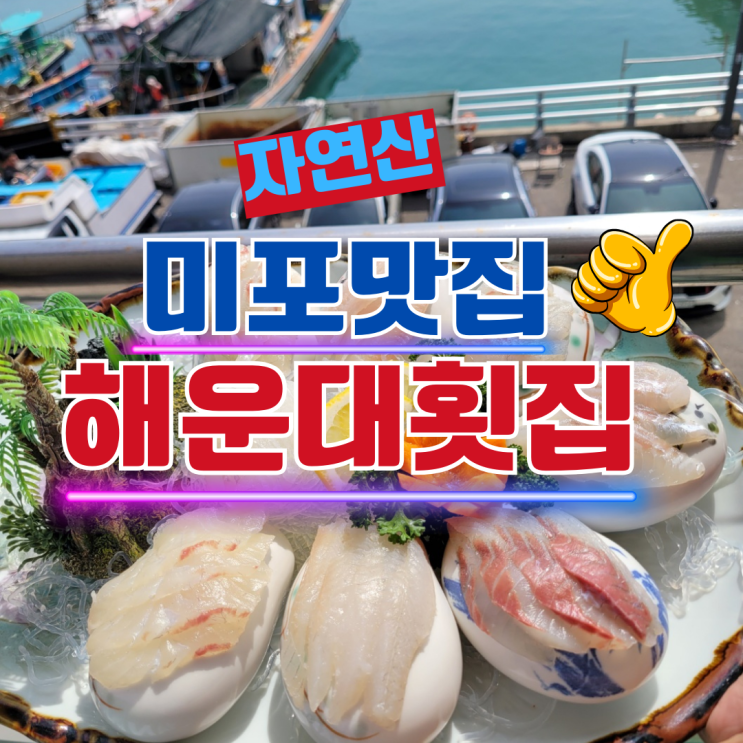 미포맛집 해운대횟집 자연산회가 맛있는집 바다뷰 네이버 블로그