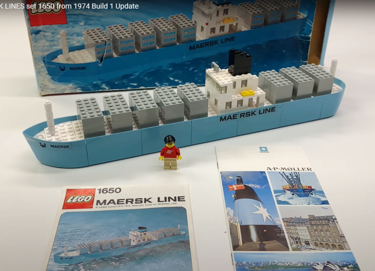 [레고] 머스크화물선 MAERSK SHIP (lego 1650 / 10152 / 10155 / 10241 ) : 네이버 블로그