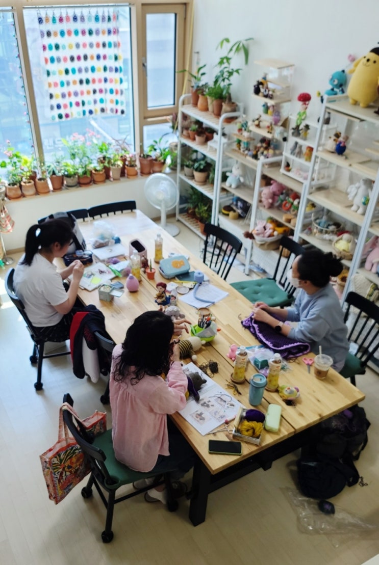 인형공방 뜨개인형 전문 공방 코바늘인형 대바늘인형 진그린호우 리틀코튼래빗 알란다트 뜨개질 코바늘인형 클래스 수업 네이버 블로그