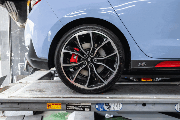 i30 N라인 아반떼N EPB 리어 캘리퍼 디스크 장착하다 : 네이버 블로그