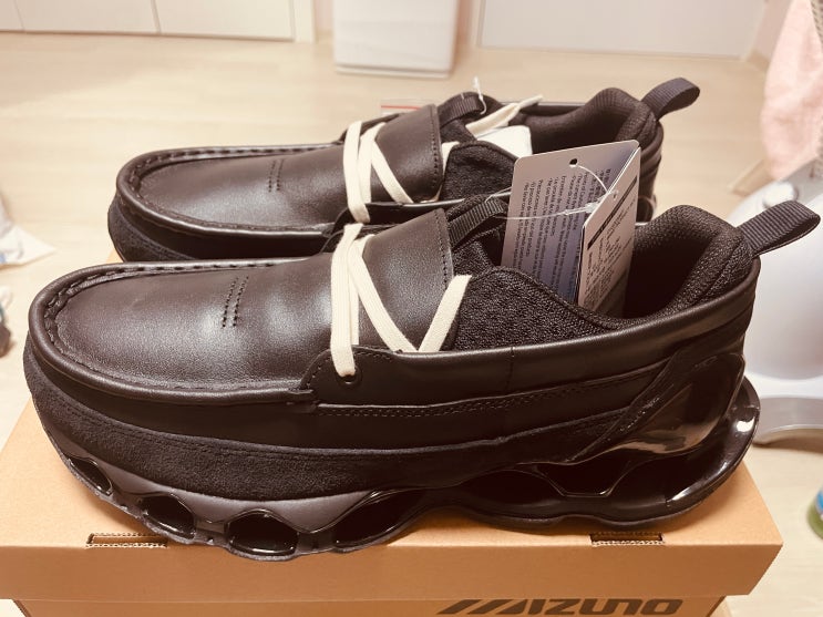 [미즈노] 일명 구동화:웨이브 프로페시 목 사이즈 및 리뷰 : 네이버 블로그