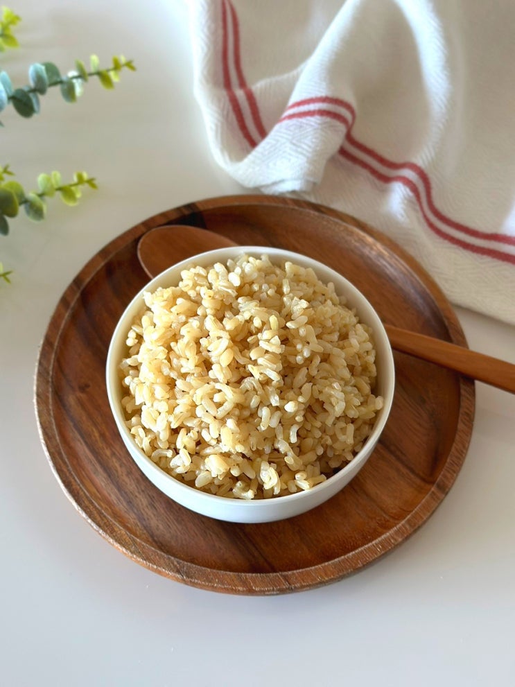 현미밥 짓는법 통곡물밥 전기밥솥 밥하는법 다이어트에 좋은 음식 레시피 : 네이버 블로그