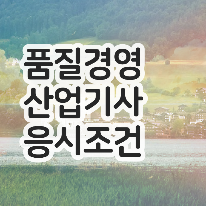 품질경영산업기사 독학 품질경영산업기사 취득자격 인강으로 5개월 만에 성공한 노하우 네이버 블로그