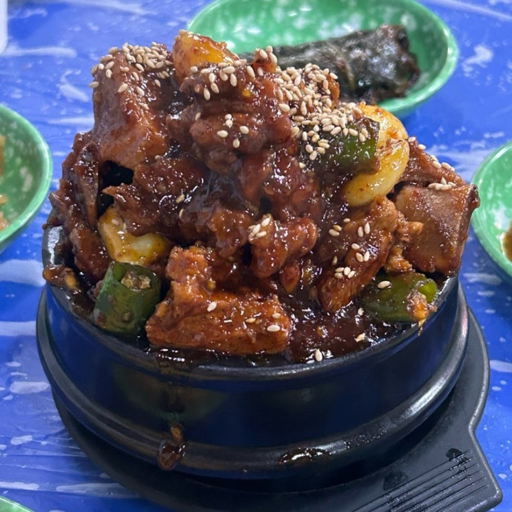 한꾼에88 여수맛집 매운돼지 갈비찜 여수서시장 포차거리 한꾼에 웨이팅 내돈내산 솔직후기 네이버 블로그