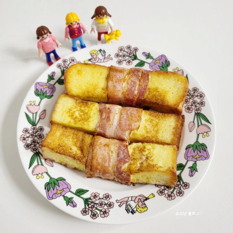 간단한 베이컨 식빵말이 만들기 쉬운 아침토스트 홈 브런치 만드는 법 네이버 블로그