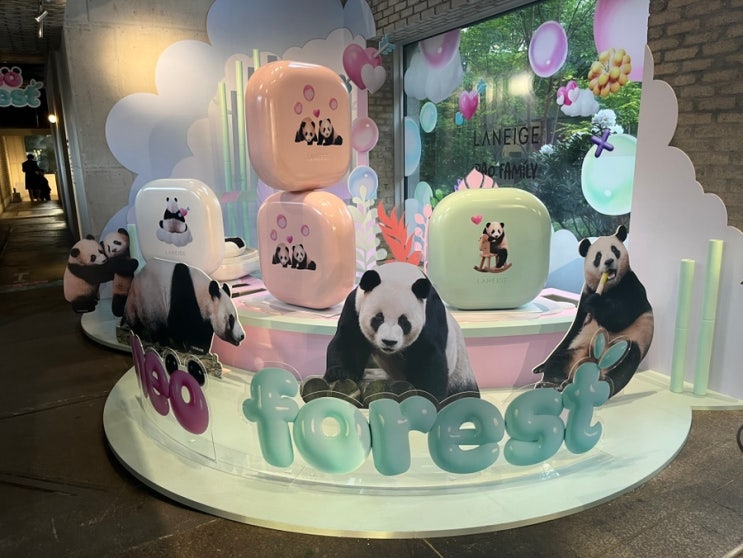 라네즈X바오패밀리 팝업스토어 NEO FOREST 다녀온 후기! / 성수팝업스토어 : 네이버 블로그
