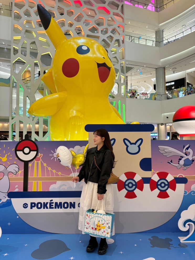 소비 기록 부산 롯데백화점 광복점 포켓몬 팝업스토어 부산 포켓몬 팝업스토어 추가 마스코트 피카츄 인형