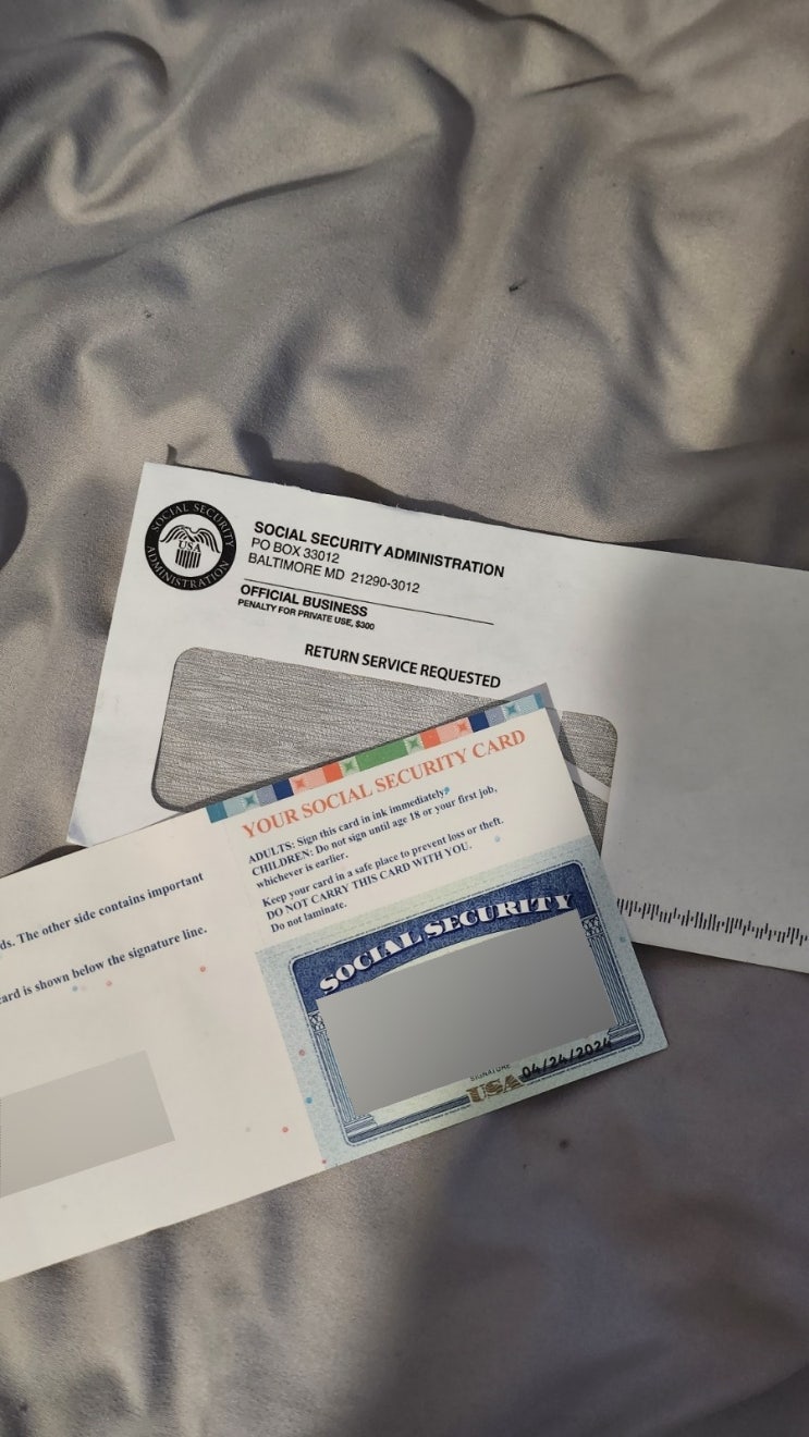 [J1 미국 인턴일기] SSN(Social Security Number) 발급받기! (캘리포니아, SSN 신청서 작성하는 법 ...