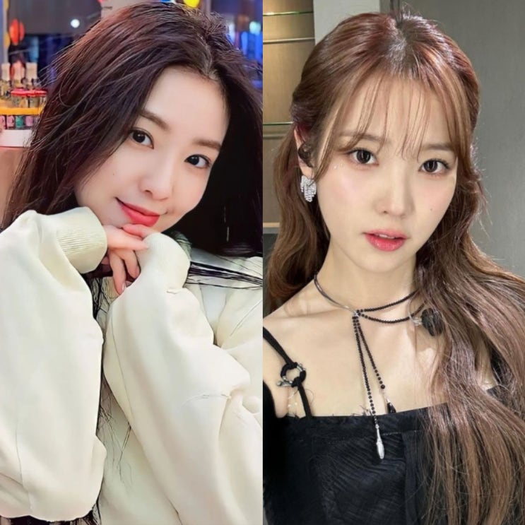 아이돌 여자앞머리스타일 자르기 아이린 아이유 앞머리 네이버 블로그