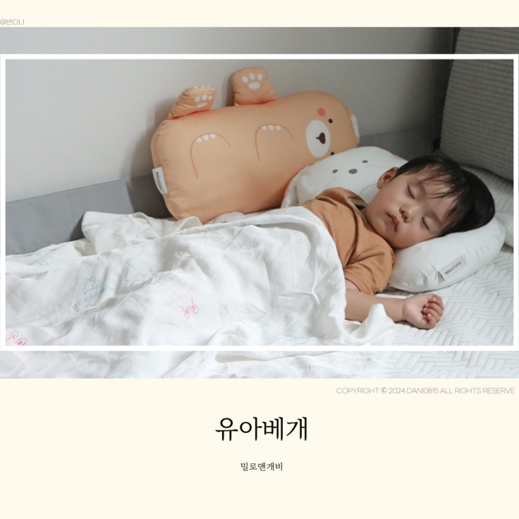 유아베개 애착인형 따로 필요없는 밀로앤개비 허그 아기베개 네이버 블로그