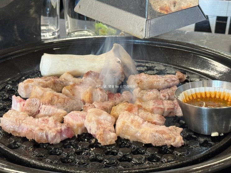 가산디지털단지 고기집 참숯구이 육향 삼겹살 먹으러 방문했지 네이버 블로그