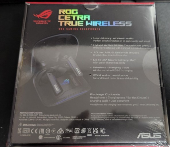 ASUS ROG CETRA TWS SPEEDNOVA 무선이어폰의 사용후기 : 네이버 블로그