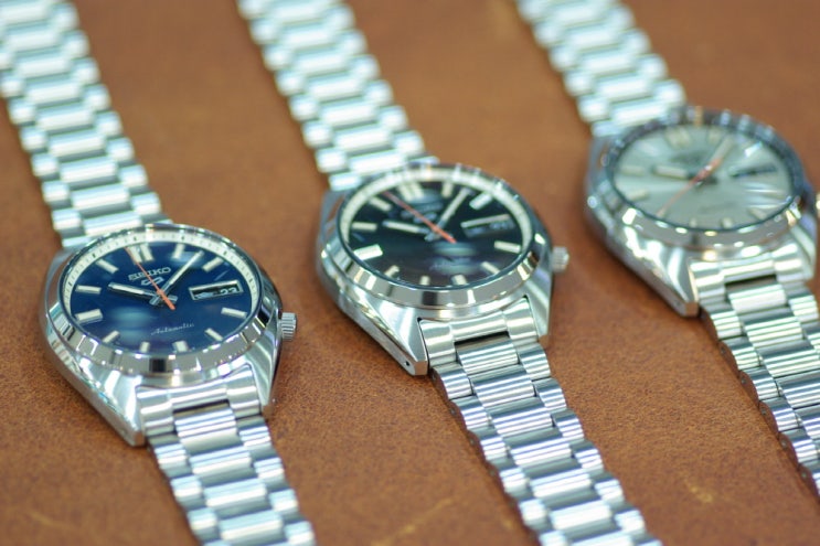 세이코5 스포츠 New SNXS 시리즈 37.4mm SRPK87K1, SRPK89K1,SRPK91K1 블루 블랙 아이보리 천안 ...