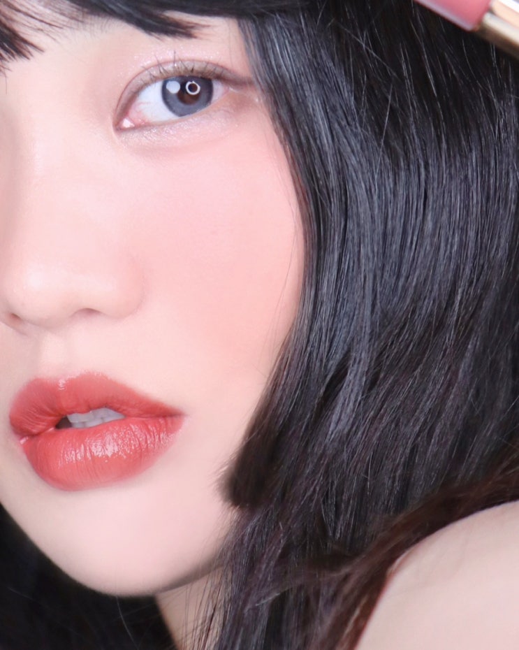 쿨톤 그레이 브라운 렌즈 추천 자연스러운 렌즈타운 팜3컬러 네이버 블로그