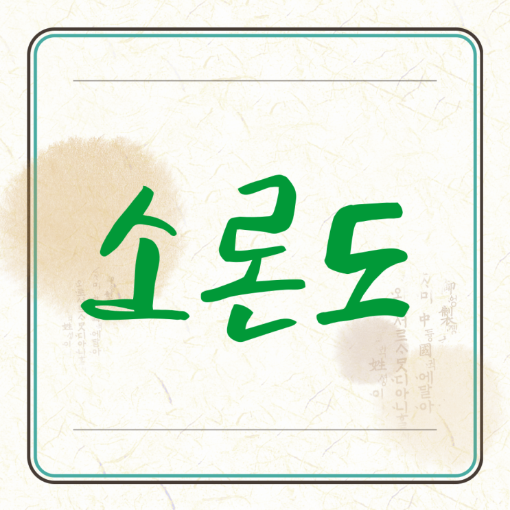의약품 스테로이드제 소론도정 성분 효능효과 먹는 방법 주의사항 등 내용 간단 정리 네이버 블로그