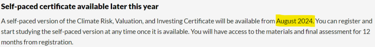 [CFA Climate Risk, Valuation, and Investing Certificate] 알아보기 : 네이버 블로그