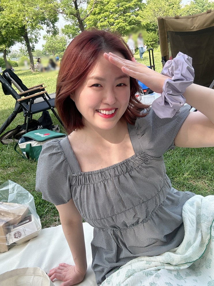 오랜만에 인스타그램 돋는 일상~~~~ 이촌 한강공원 피크닉 And 용산 나들이 🩵 네이버 블로그