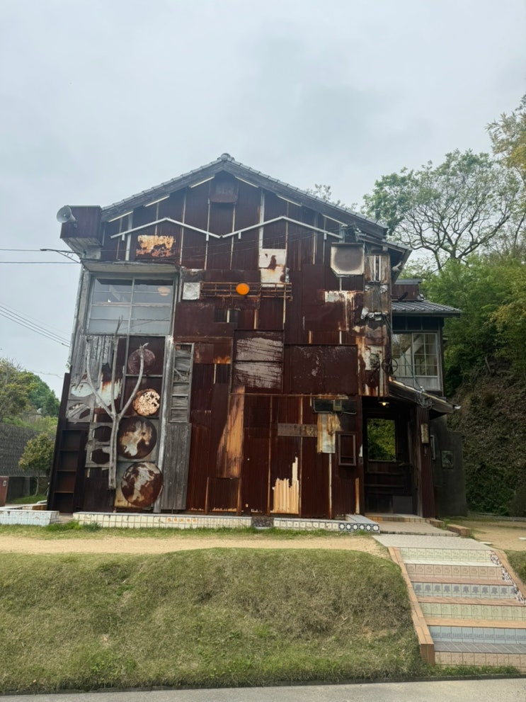 일본 예술의 섬 나오시마 코스 추천 1(페리, 버스시간, Art House Project: Haisha ) : 네이버 블로그