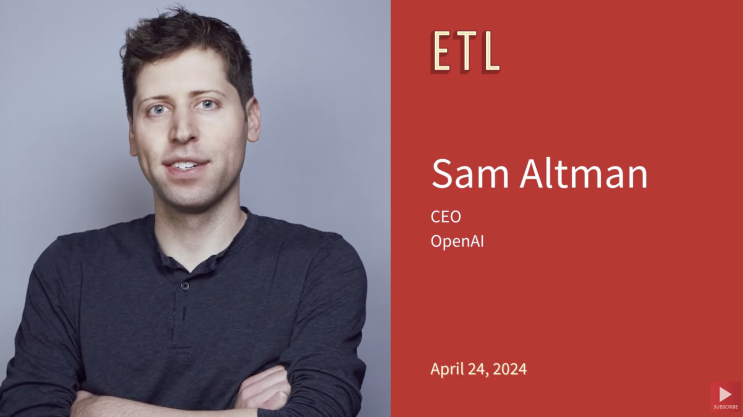 Sam Altman - Stanford 대학 "AI의 가능성" 인터뷰 요약 : 네이버 블로그