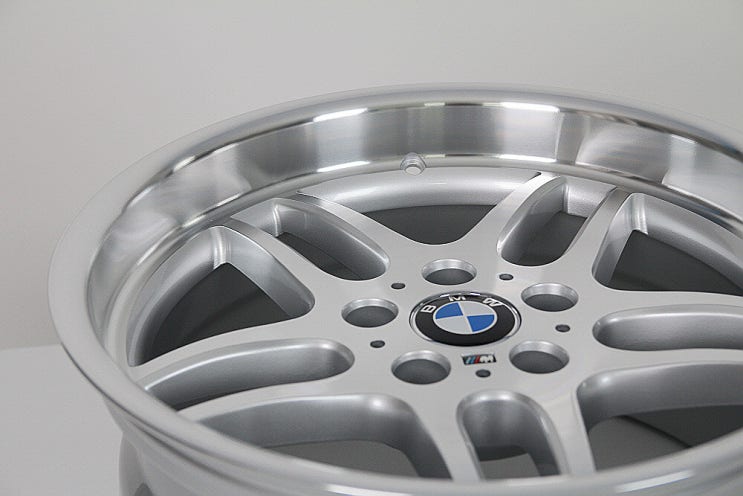 방출 18" BMW M PARALLEL,BMW E34 M5,PCD120,다이아 컷팅 휠,18인치 엠 페러럴 휠,REPS,18 ...