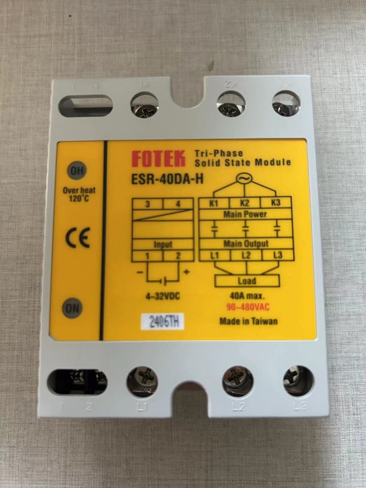 FOTEK ESR-40DA-H, ESR-60DA-H_삼상 솔리드 스테이트 모듈 : 네이버 블로그
