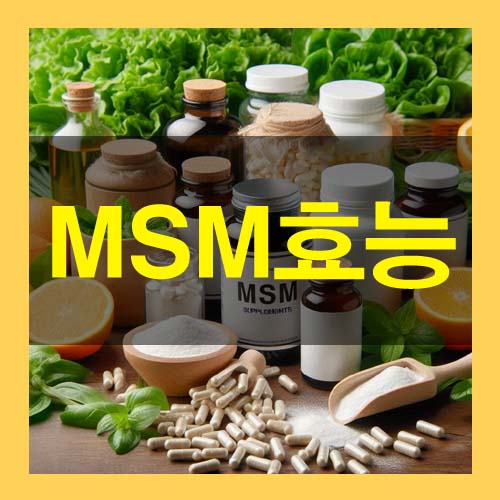 MSM 식이유황 효능과 부작용 : 네이버 블로그