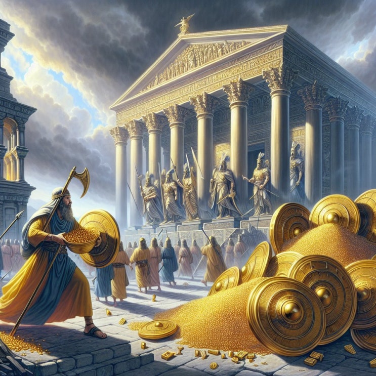 한 세대 만에 잃어버린 부와 영광 - 열왕기상(38) 14:21~31 : 네이버 블로그