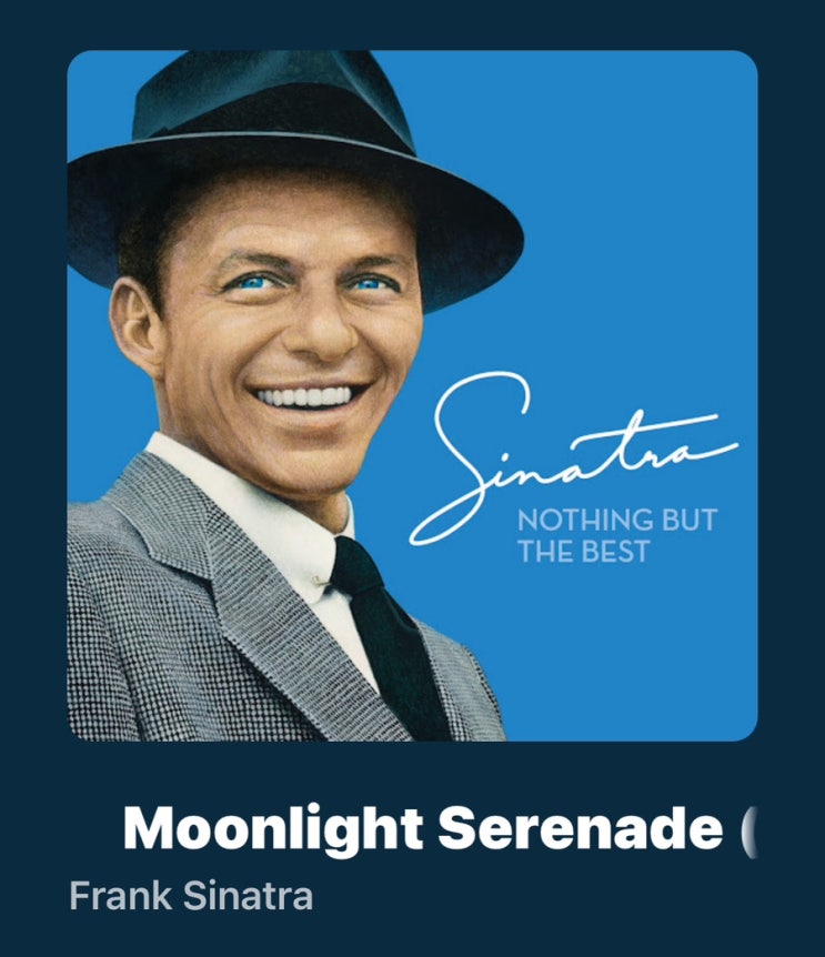 [비가오는날재즈] Frank Sinatra - Moonlight Serenade 가사/해석 : 네이버 블로그