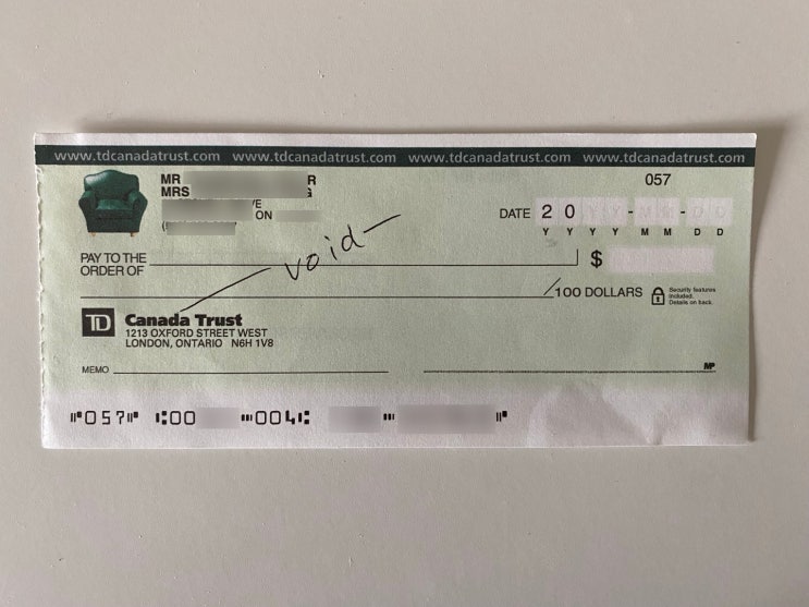 void cheque/check 무슨 말일까요? : 네이버 블로그