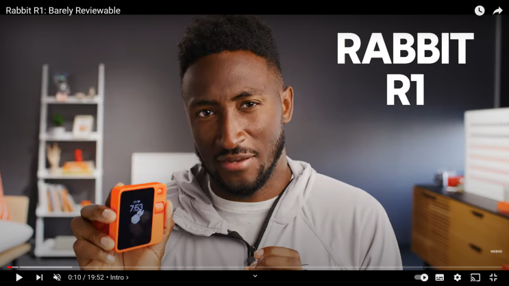 Rabbit R1 실제 사용 후기와 리뷰에 혹평이 많네요 : 네이버 블로그