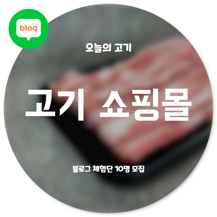 오늘의 배송 맛있게 구워먹을 수 있는 오늘의 고기 쇼핑몰 리뷰어 모집 네이버 블로그