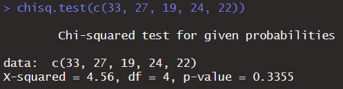 [R] 카이제곱 검정 chisq.test : 네이버 블로그