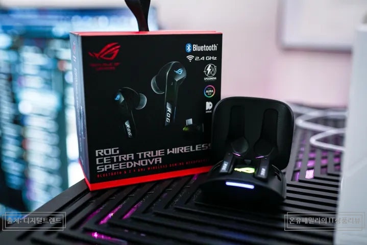 에이수스 스피드노바 게이밍 이어폰 리뷰 : ASUS ROG CETRA TRUE WIRELESS SPEEDNOVA : 네이버 블로그