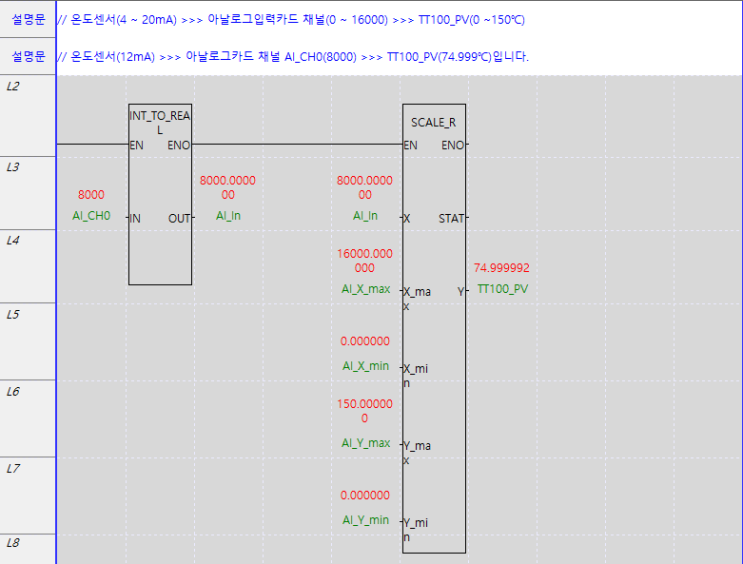 PLC 스케일 펑션(SCALE) : 네이버 블로그