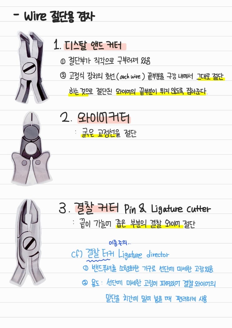 치위생과 국가고시 : 교정학 ) 교정기구편 : 네이버 블로그