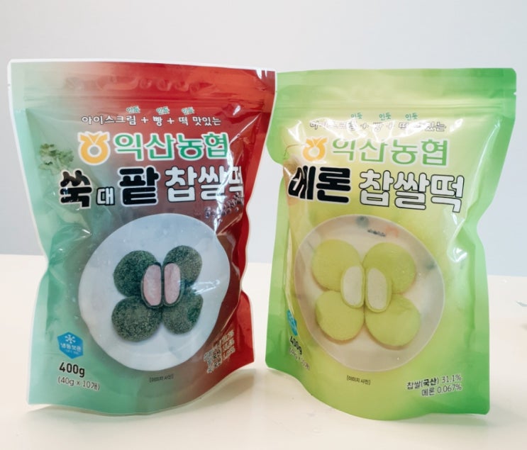 익산농협 떡방앗간 생크림 찹쌀떡 신제품 메론 찹쌀떡과 쑥대팥 찹쌀떡 후기 온라인 및 오프라인 구매처 네이버 블로그